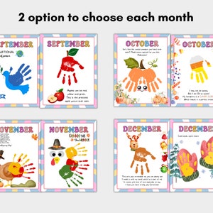 25 Design Handprint Memory Book Printable for Prek, Preschool ...