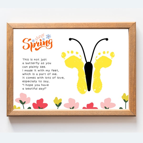 Butterfly Poem - Etsy