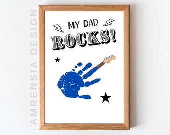 Dad You Rock Craft - Etsy