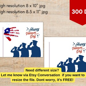 Handprint Craft for Veterans Day, USA Flag, Happy Veterans Day ...