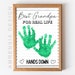 Grandparents Day Handprint Keepsake, Happy Grandparents Day, Grandma ...