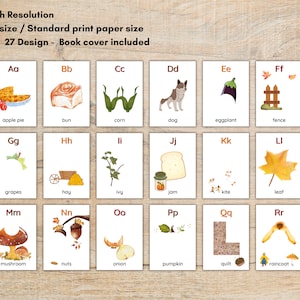 A to Z Thanksgiving Handprint Alphabet, Learning Alphabet, Keepsake ...