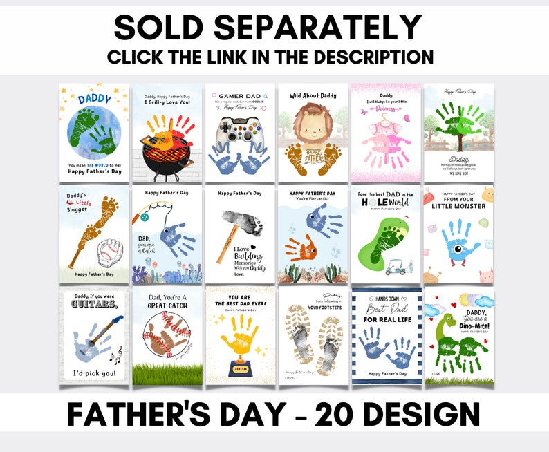 Fathers Day Handprint Keepsake for Fathers Day, Football Players, DIY ...