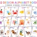 My Handprint Alphabet Book, Alphabet Handprint Art, Baby Toddler Child ...