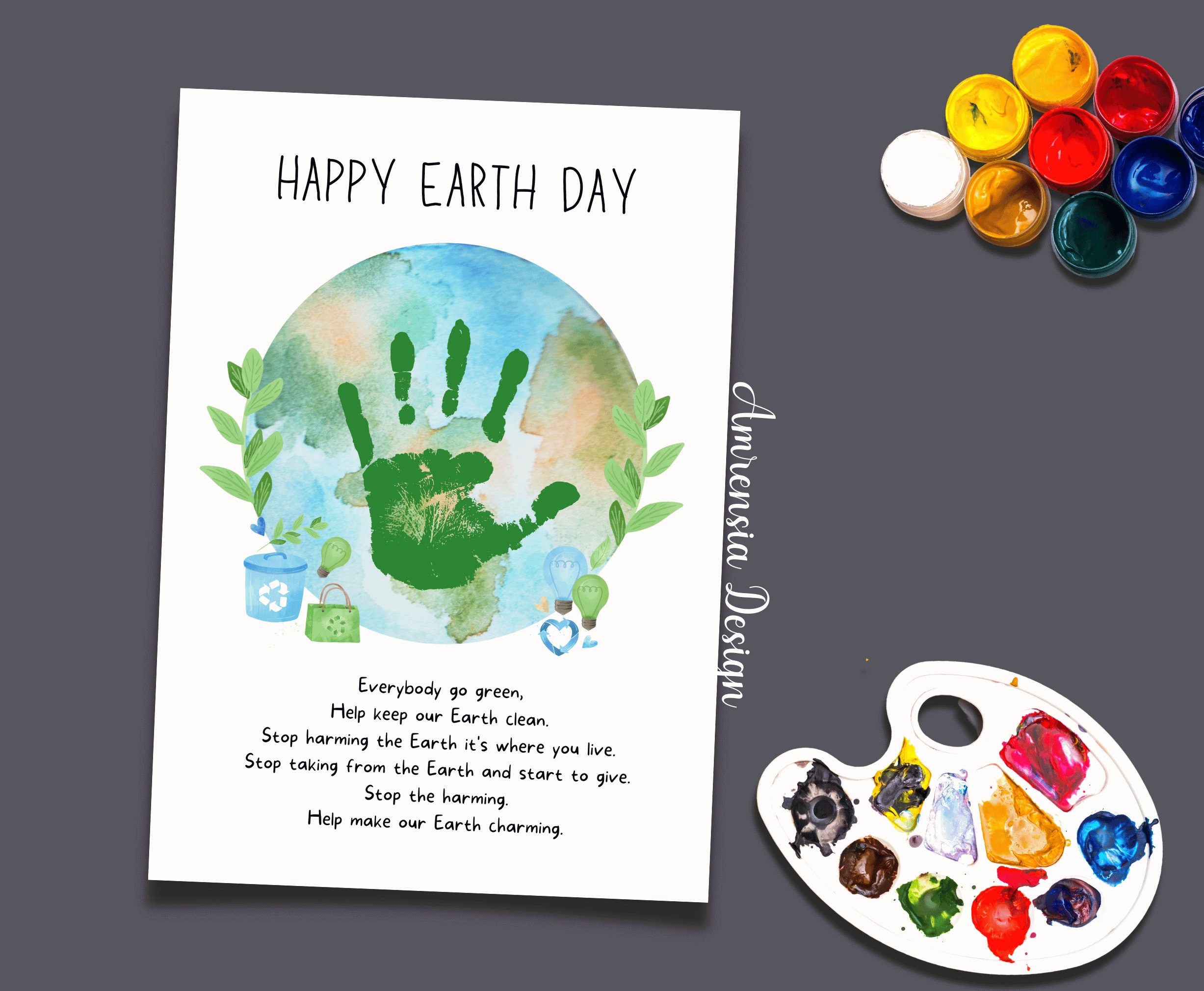 Go Green Drawing For Kids