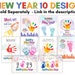 18 Design BUNDLE Christmas Craft Handprint Footprint Finger Art ...