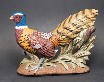 Ceramic Pheasant Figurine | Etsy