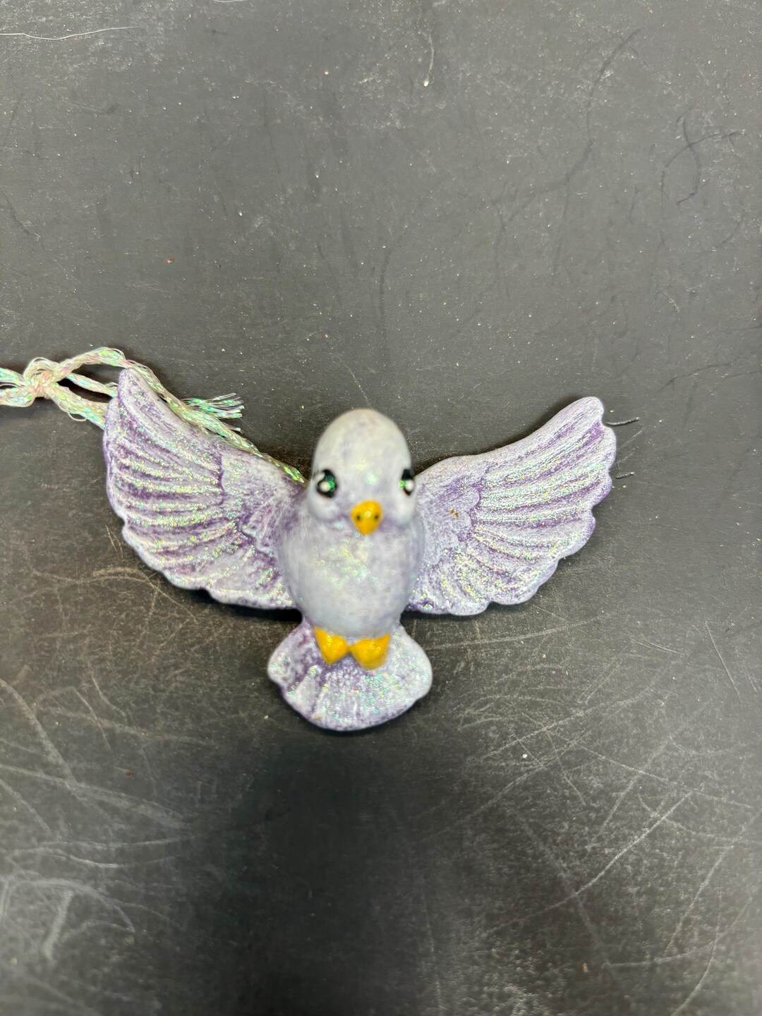 Large Flying Dove Hand Made and Painted Ceramic Ornaments - Etsy