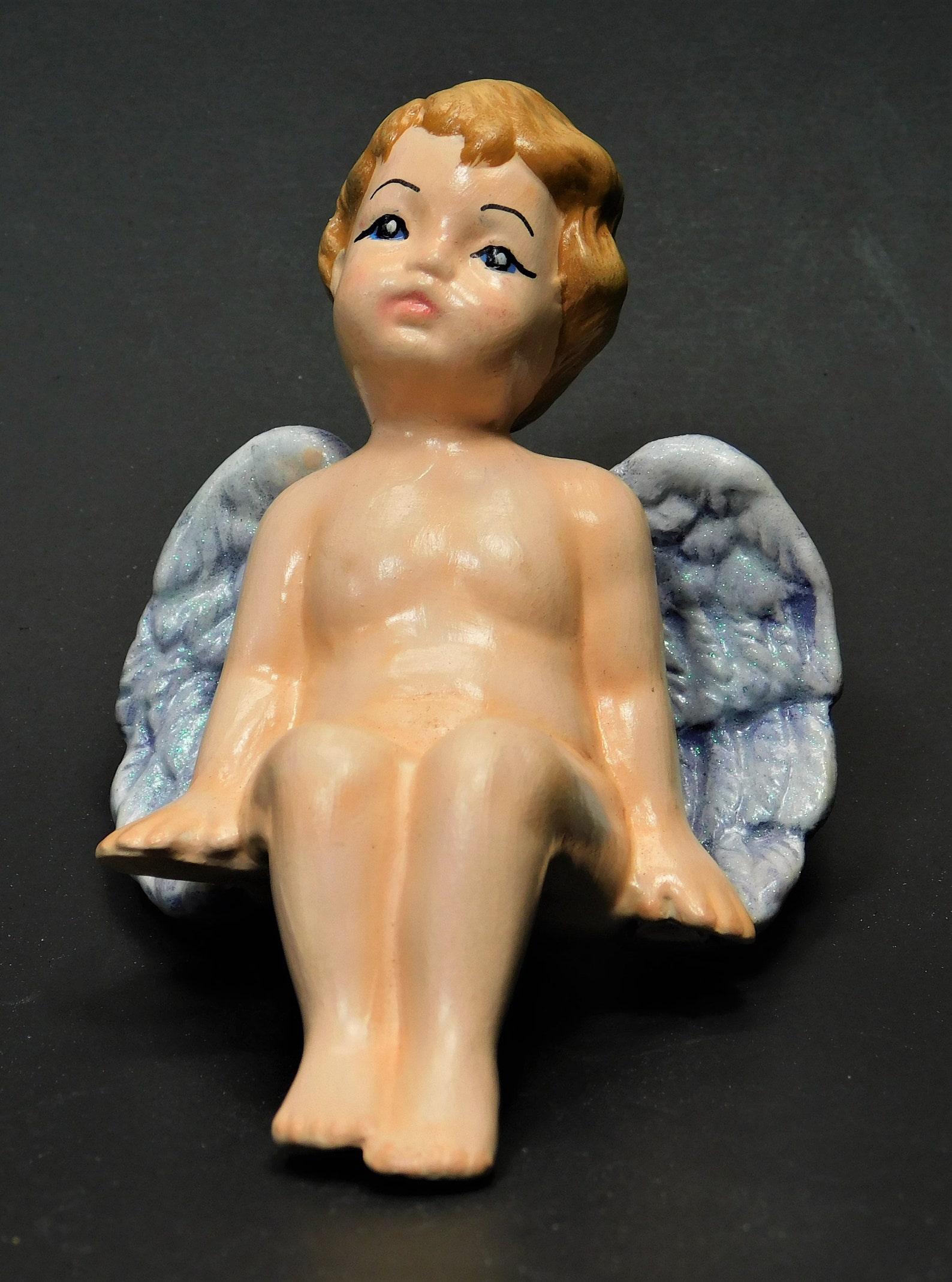 Small Whispering and Listening Cherubs Sitting on a Victorian - Etsy