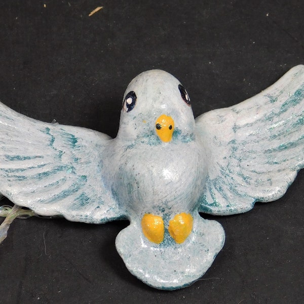 Hand Painted Ornaments Dove - Etsy