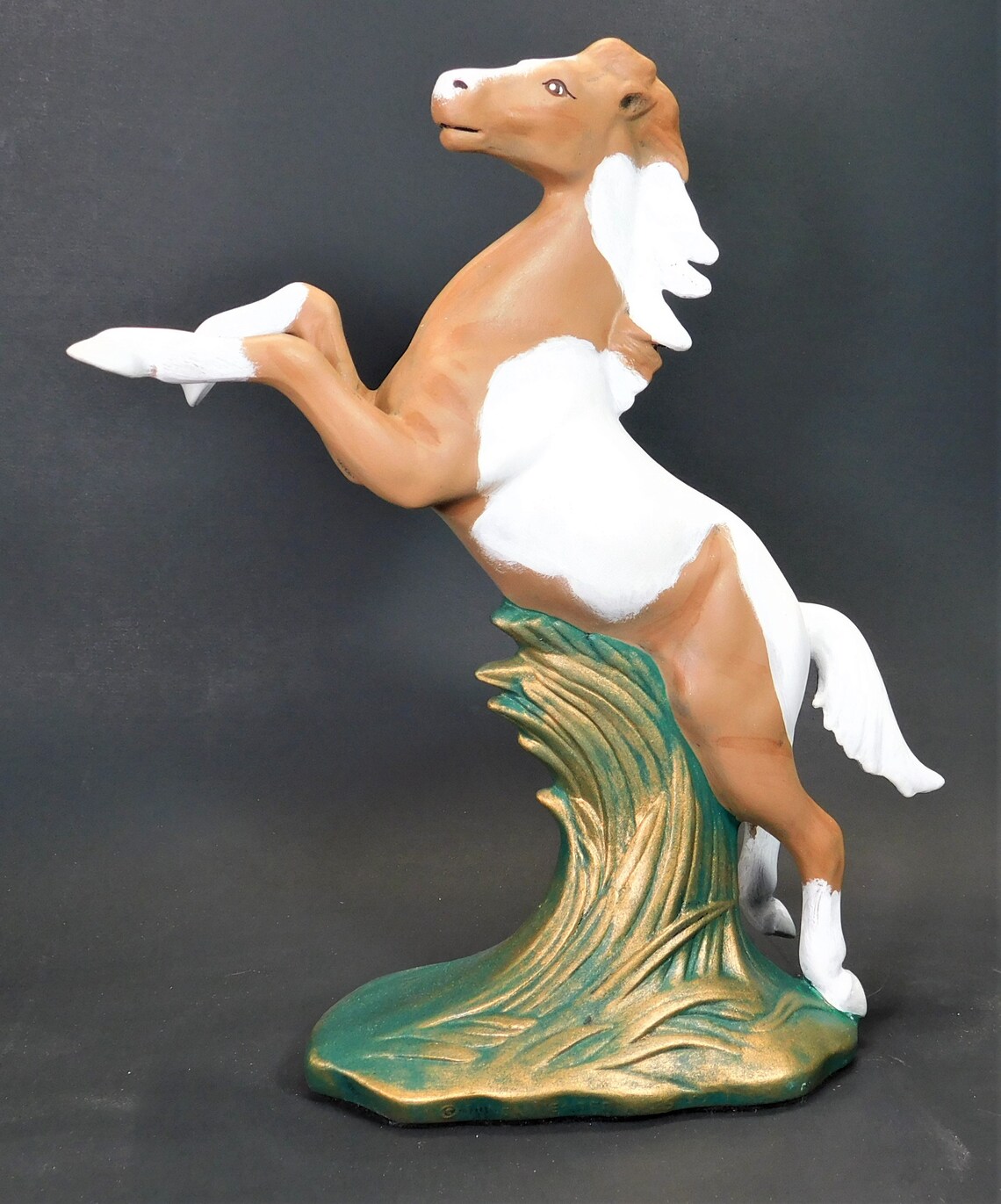 Raring Paint Horse Hand Made and Painted Ceramic Figurine - Etsy