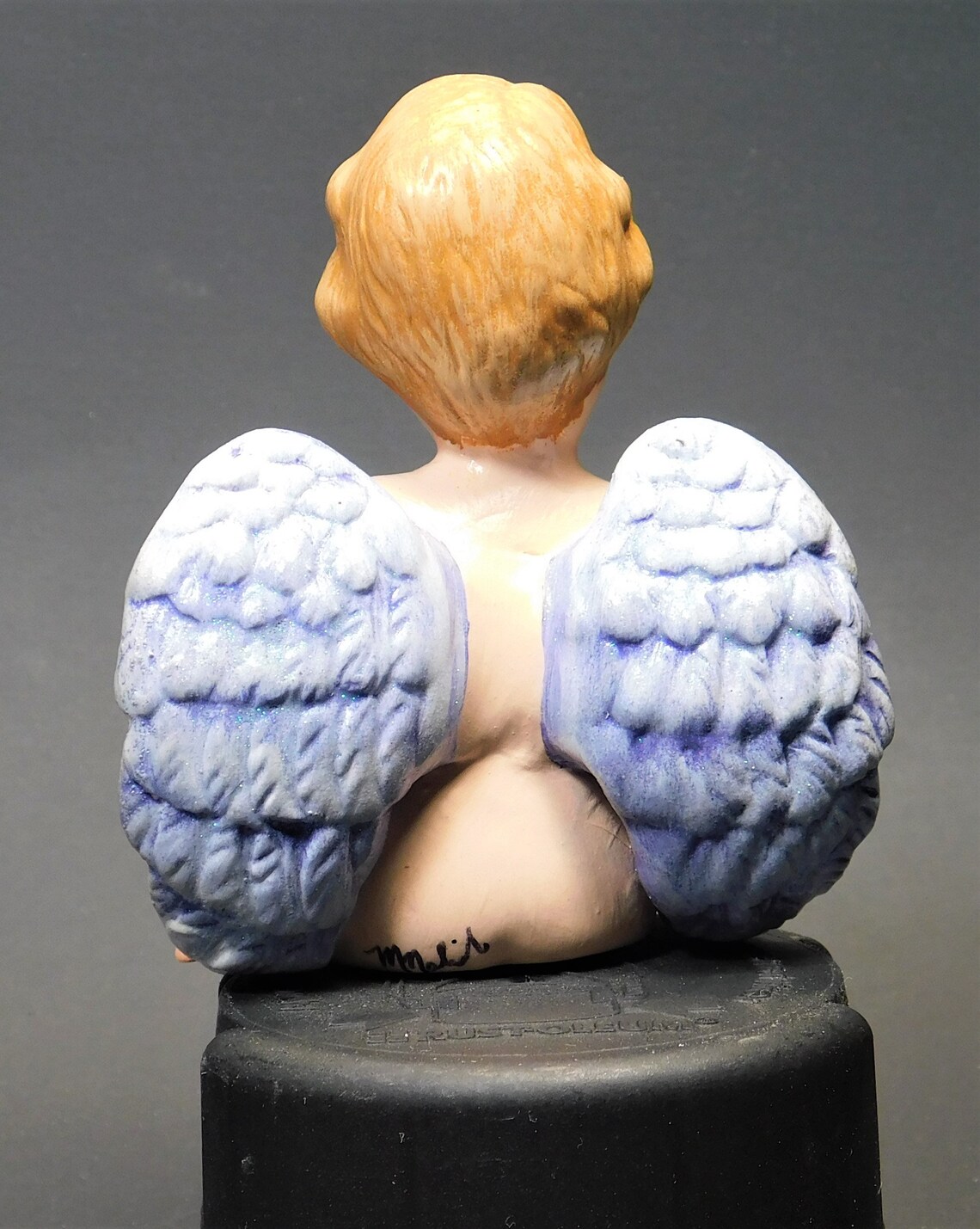 Small Whispering and Listening Cherubs Sitting on a Victorian - Etsy