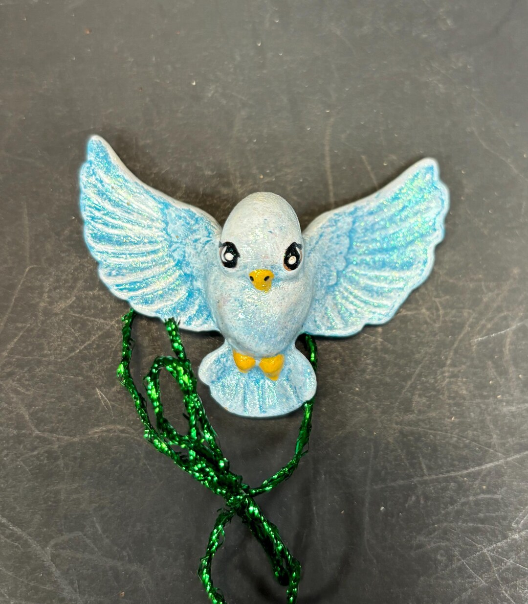 Small Flying Dove Hand Made and Hand Painted Ceramic Ornaments - Etsy