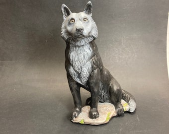 Ceramic Wolf - Etsy