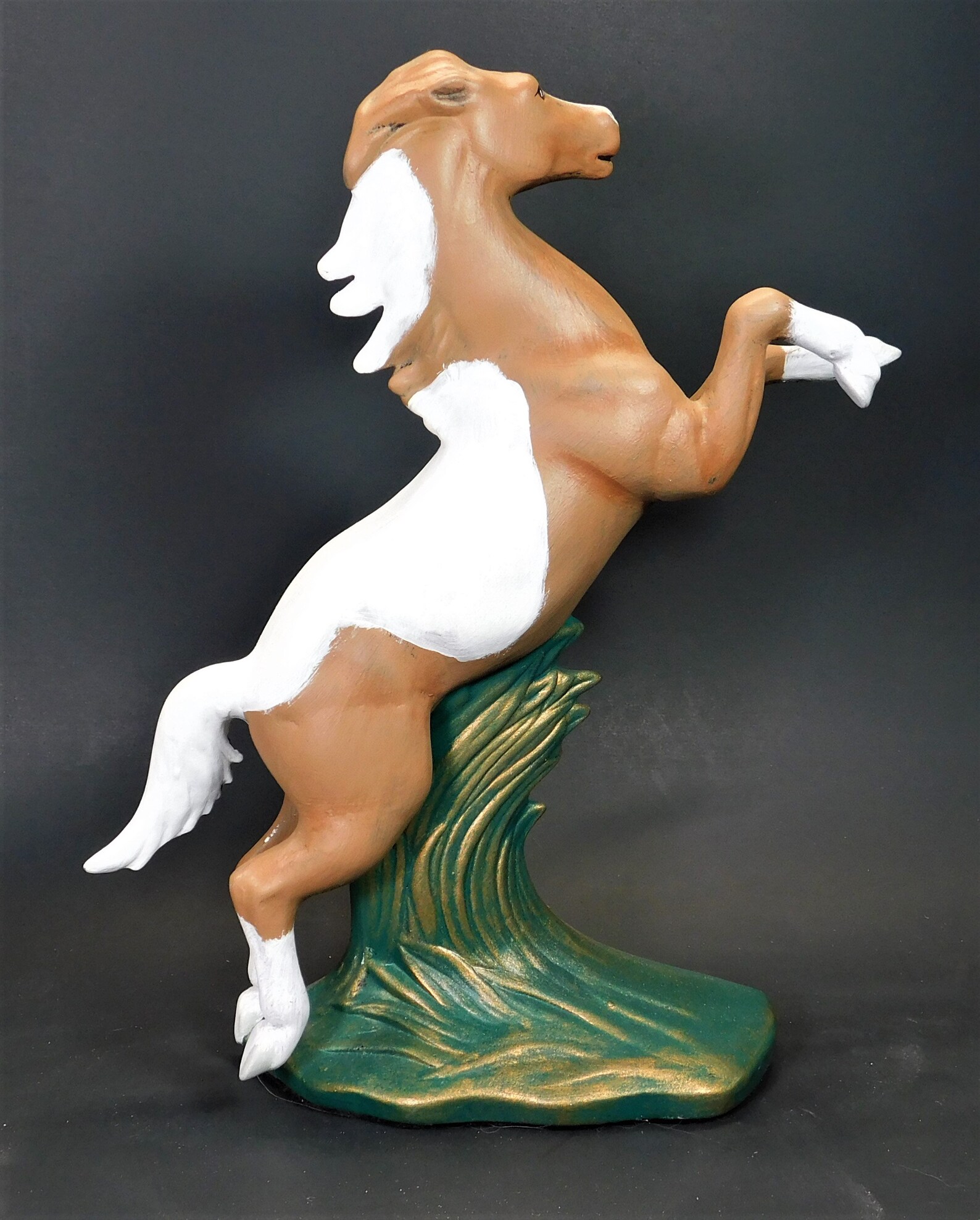 Raring Paint Horse Hand Made and Painted Ceramic Figurine | Etsy