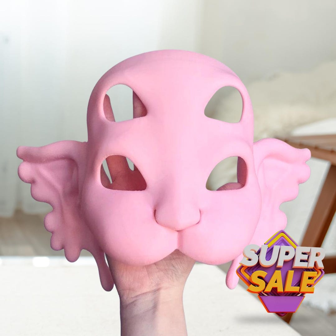 Melanie Martinez Portals Mask, Creature, Nymph Cosplay Base Mask With ...