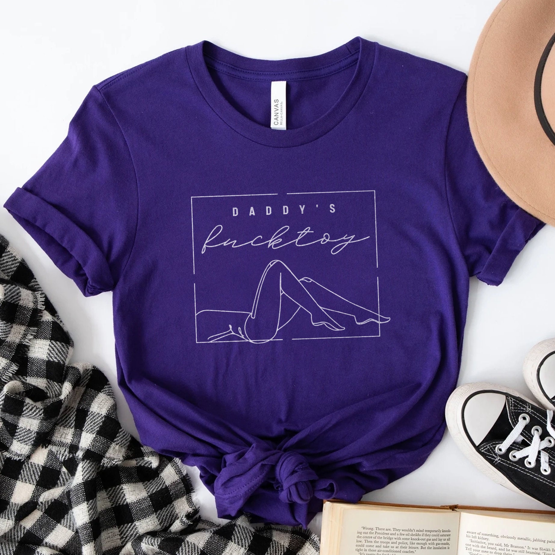 Daddys Fuck Toy Shirt Dom Sub T Idea For Submissive Shr01 Etsy