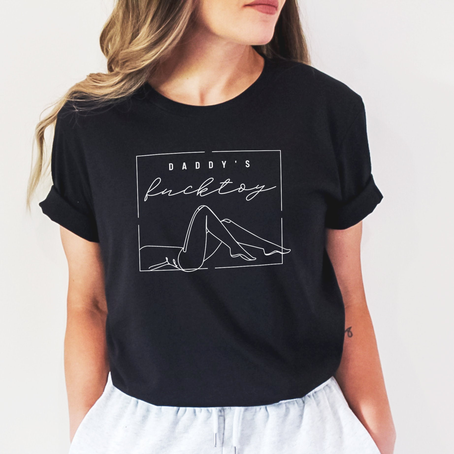 Daddys Fuck Toy Shirt Dom Sub T Idea For Submissive Shr01 Etsy