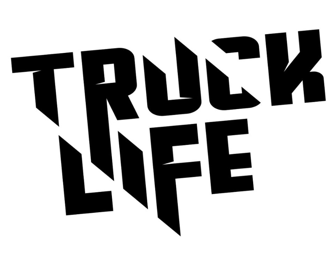 Truck Life | Custom Precision Die Cut Vinyl Decal | Sticker - Etsy