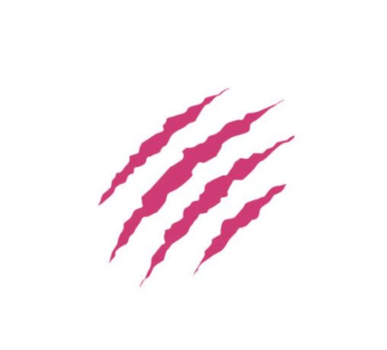 Claw Mark | Scratch | Monster | Dinosaur | Raptor | Dangerous | Custom ...