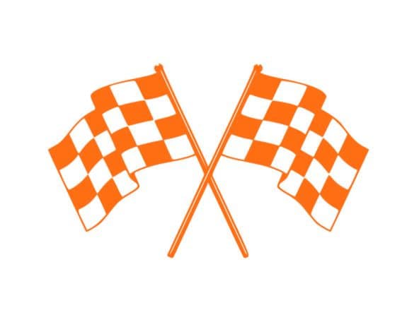 Racing Flags | Race | Track | Finish Line | Custom Precision Die Cut ...