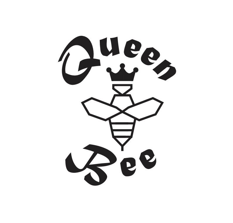 Queen Bee Custom Precision Die Cut Vinyl Decal Sticker | Etsy