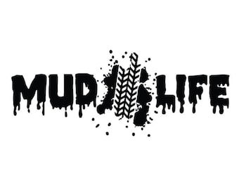 Mud Princess Two Color Vinyl Decal Sticker Mudding SXS ATV - Etsy