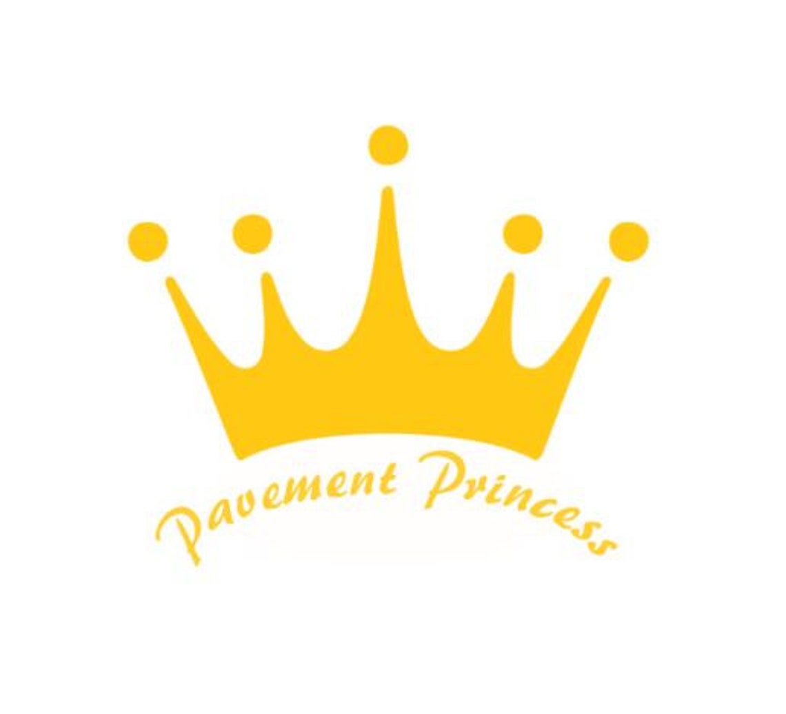 Pavement Princess | Custom Precision Die Cut Vinyl Decal | Sticker - Etsy