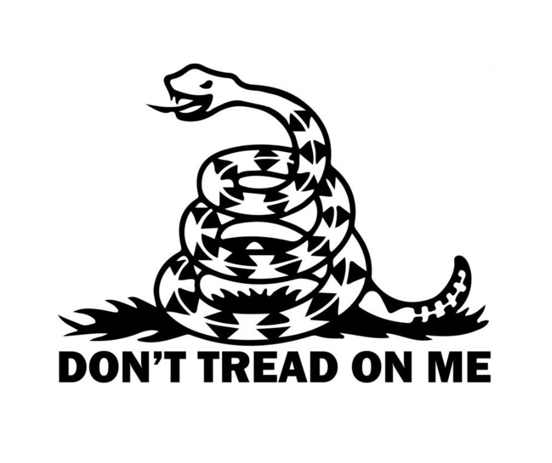 Don't Tread on Me | Snake | Custom Precision Die Cut Vinyl Decal ...