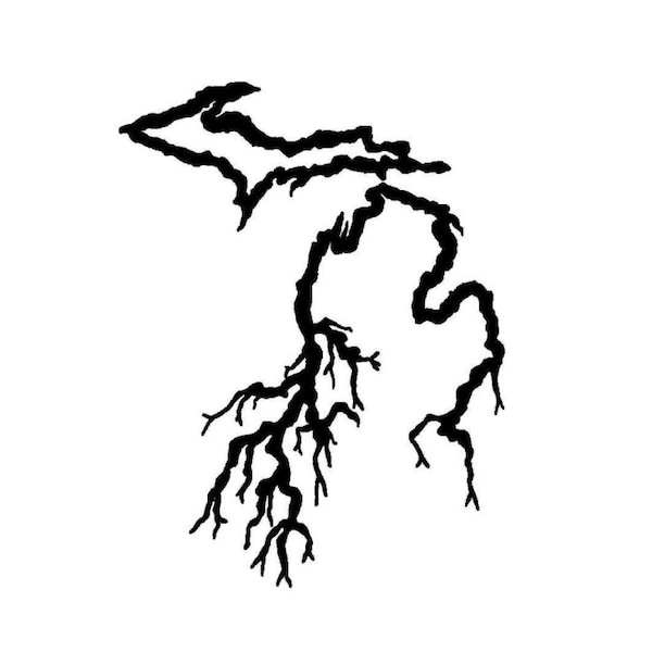 Michigan Sticker - Etsy
