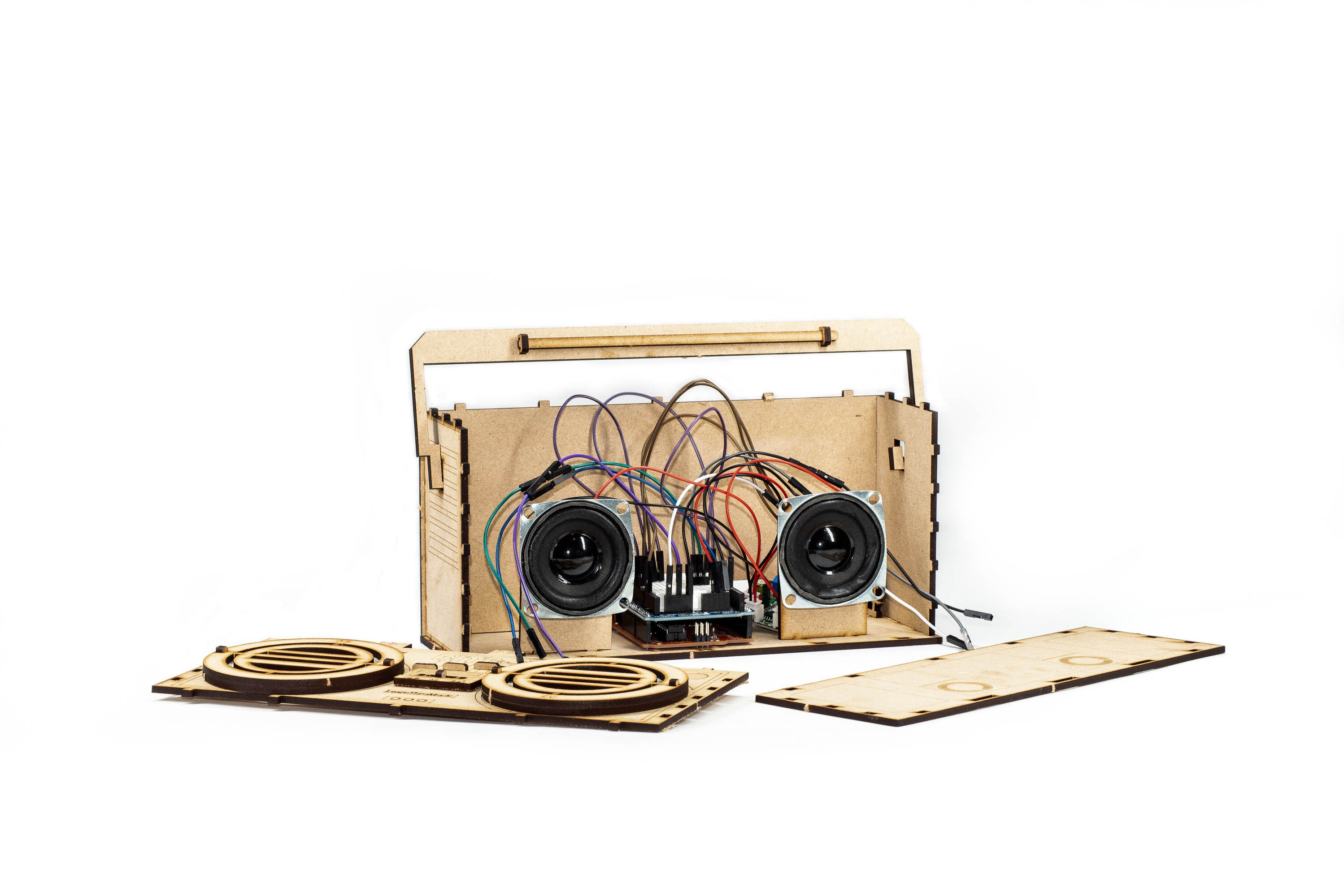 Learnthrutech Bluetooth Bitbox Boombox | STEM STEAM Kit Toy | Build ...