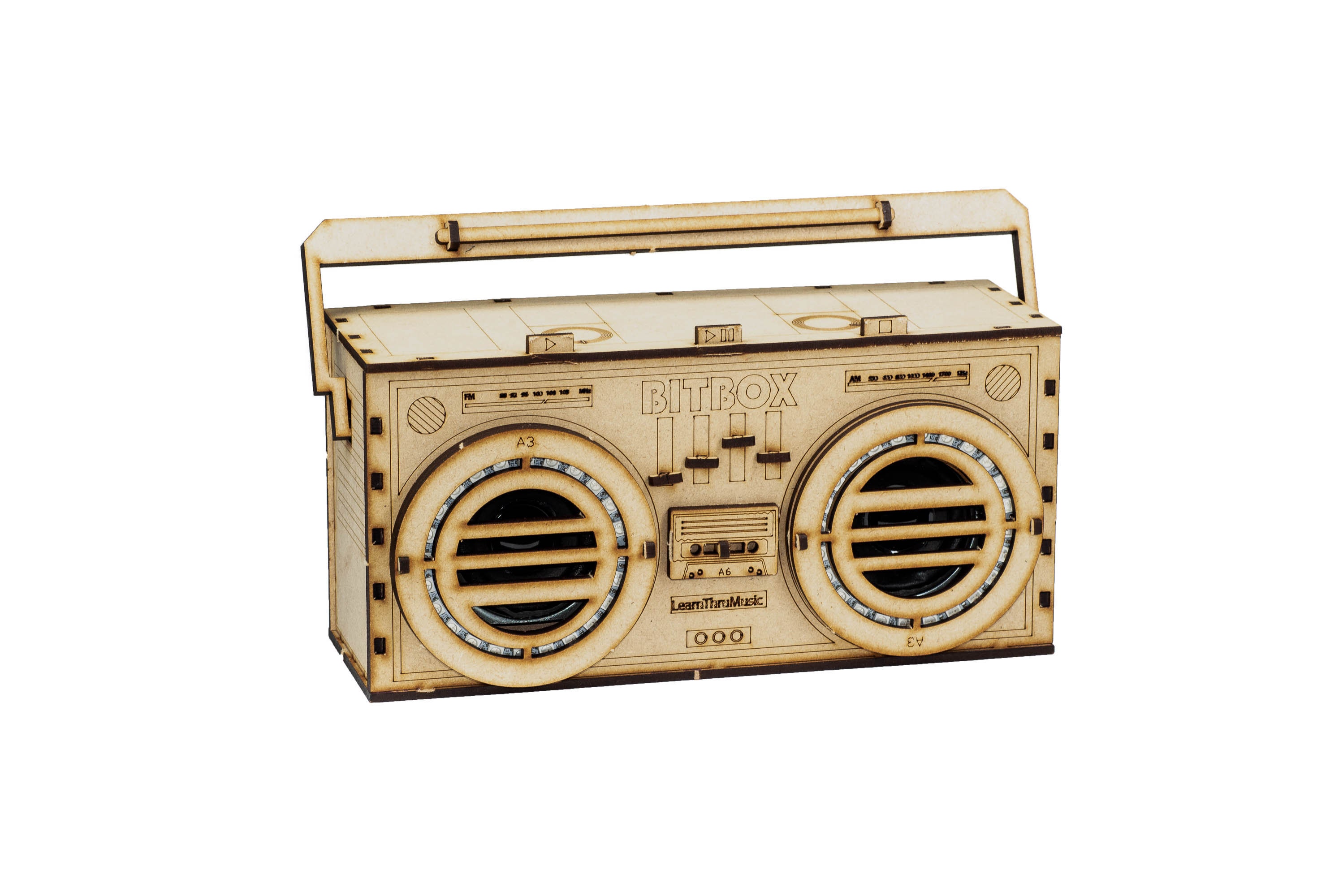 Learnthrutech Bluetooth Bitbox Boombox | STEM STEAM Kit Toy | Build ...
