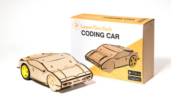 Learnthrutech Remote Control Coding Car Kit STEM STEAM Kit Toy Build Your Own Eco friendly Educational Toy for Teens 14 Adults Etsy Australia
