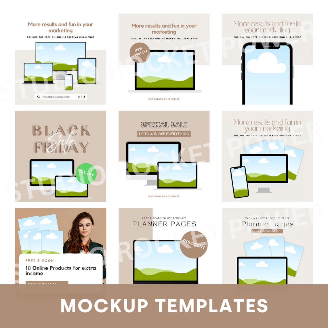 40+ Neutral Facebook Ads Templates & Social Media Ads Templates ...