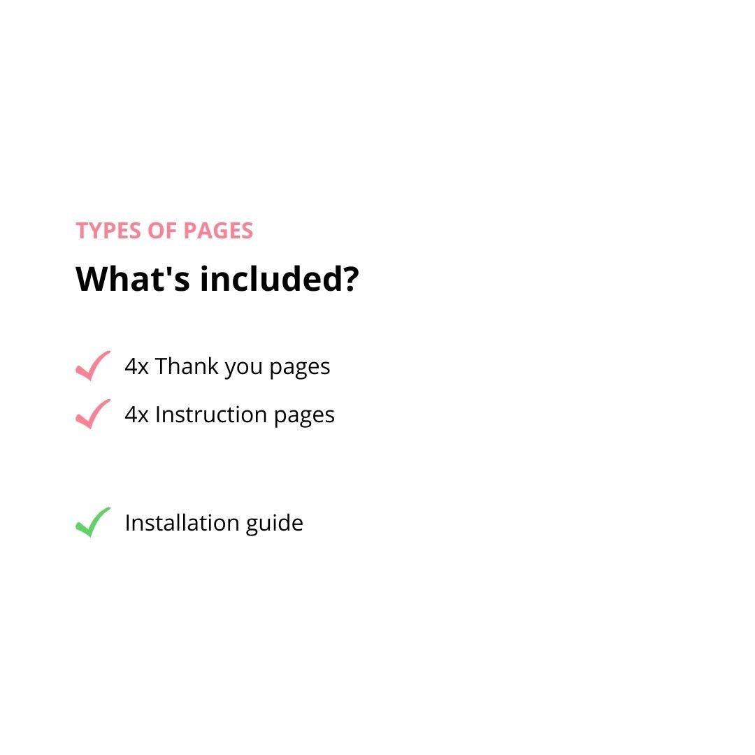 8 Installation Guide Templates | Pink Editable Canva Template ...