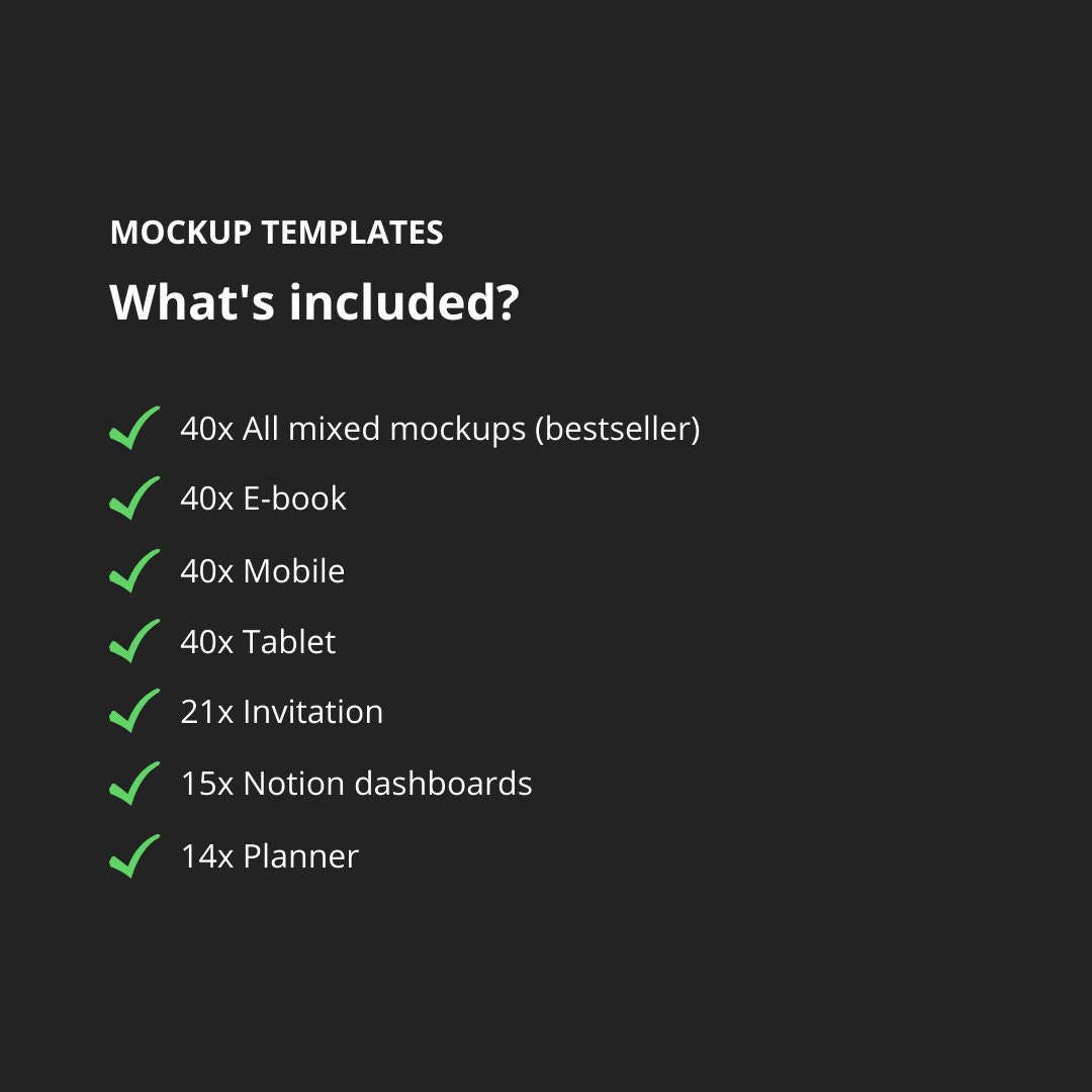 200+ Mockup Templates, Mockup Bundle | Editable Canva Templates | Etsy ...