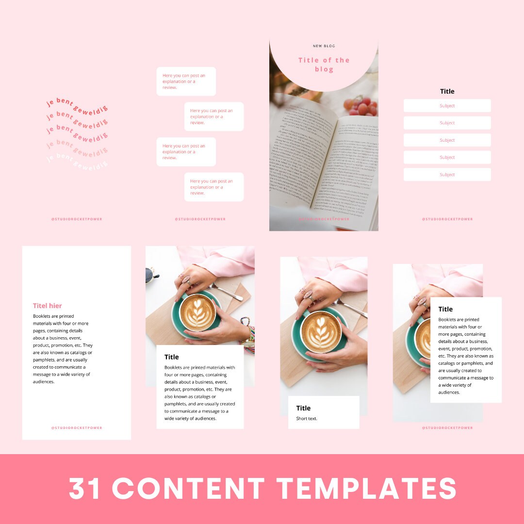 Pink Instagram Story Templates Canva For Business Editable Canva