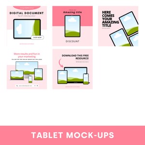 40 Mockup Templates | Canva Templates to Sell Your Digital Products ...