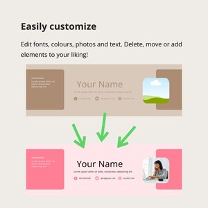 25 Beige Instagram Pinned Posts Banner Template | Instagram Puzzle ...