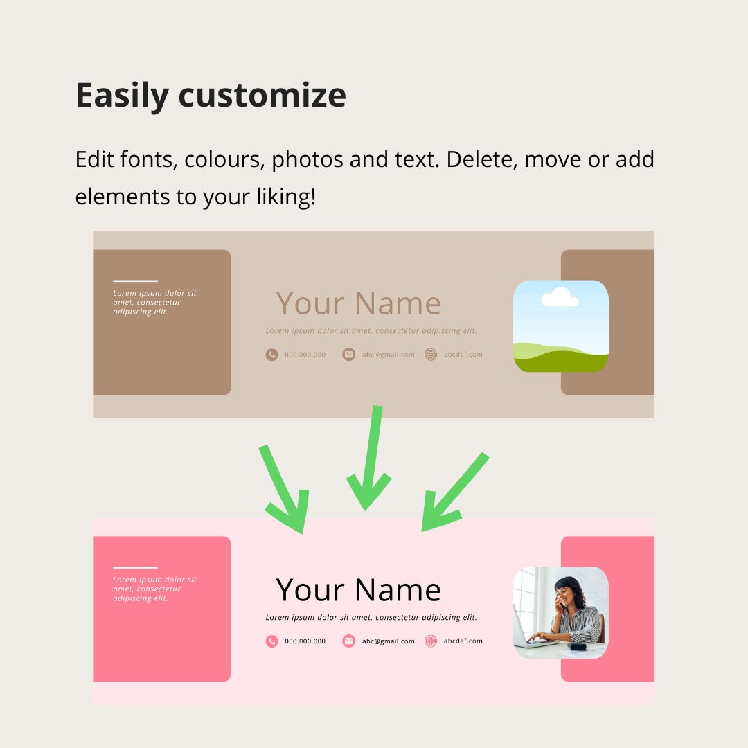 25 Beige Instagram Pinned Posts Banner Template | Instagram Puzzle ...