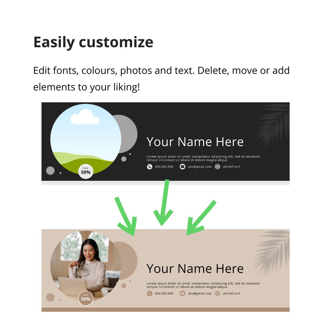 25 Black and White Instagram Pinned Posts Banner Template | Instagram ...