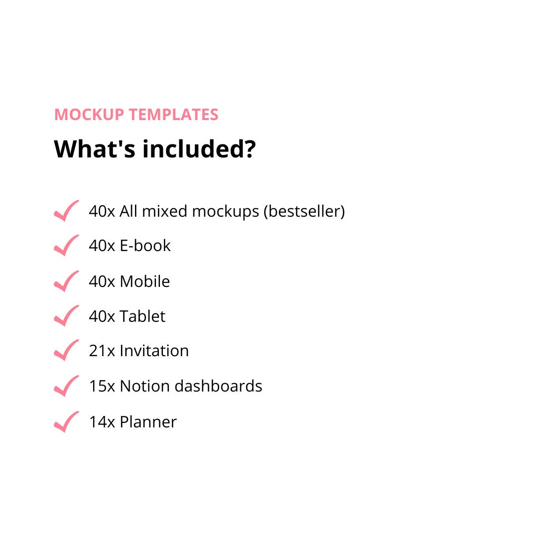 200+ Mockup Templates, Mockup Bundle | Editable Canva Templates | Etsy ...