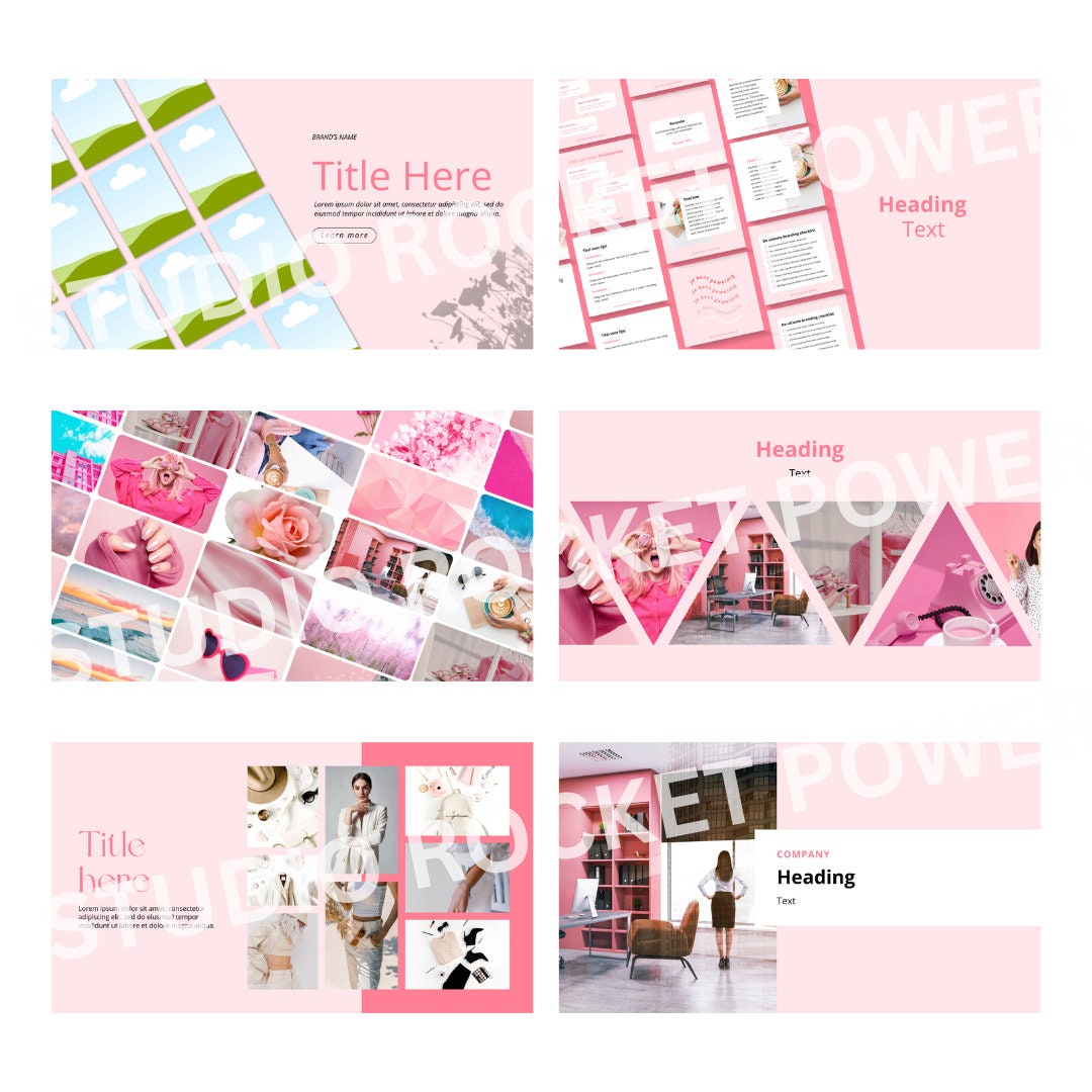 15 Pinterest Banner Templates | Pink Editable Canva Banner Mockup ...