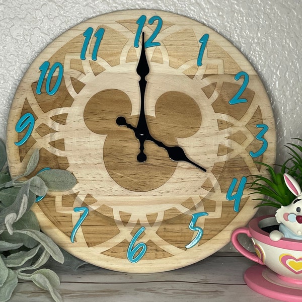 Mickey Mouse Clock - Etsy