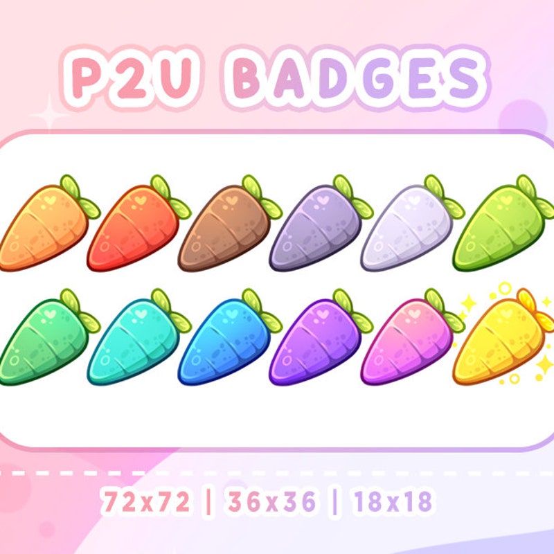 Karotte abzeichen zocken - Etsy.de