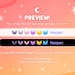 CUTE BAT HALLOWEEN Sub & Bit Badges | Twitch Graphics for Streamers ...