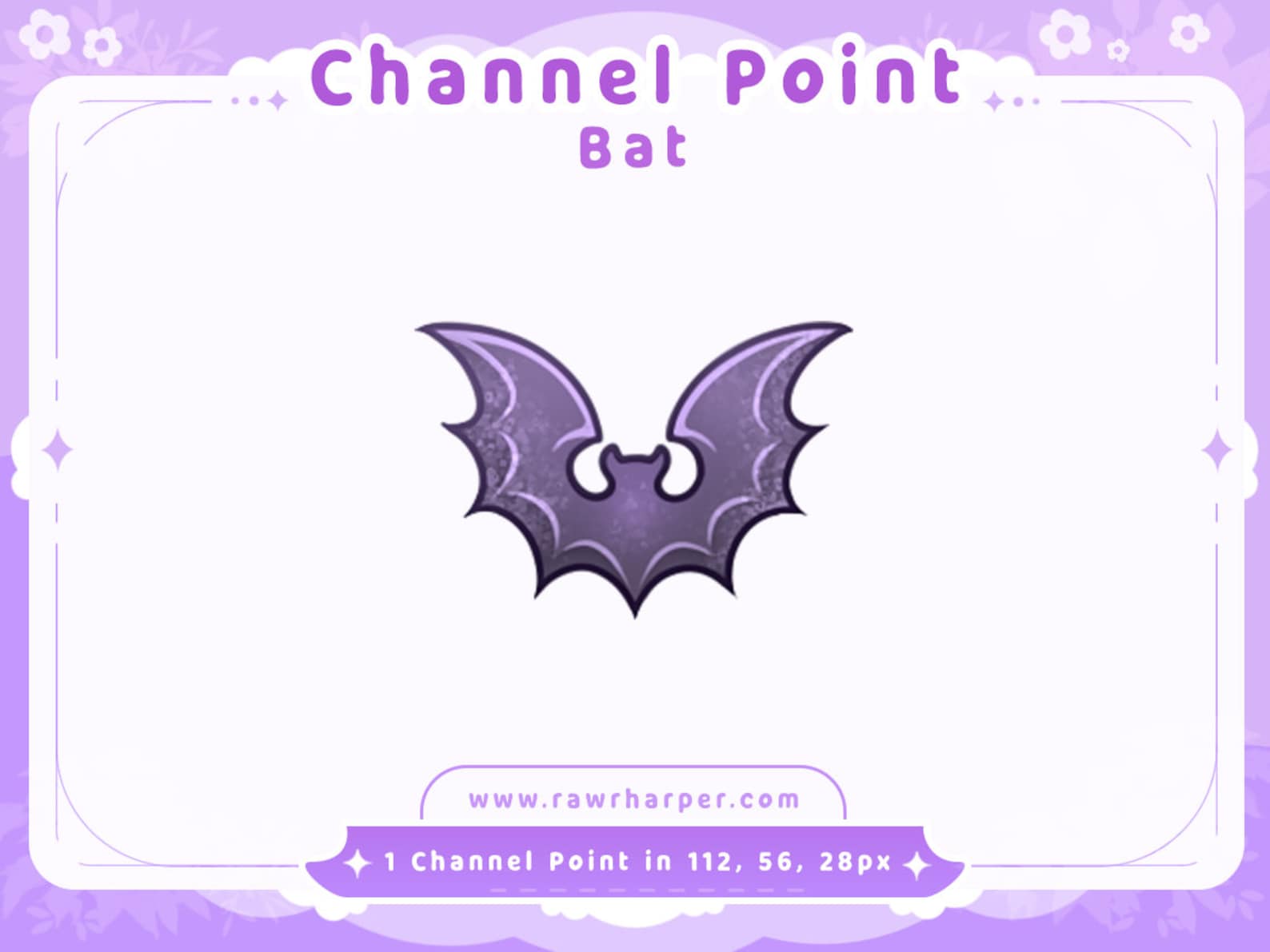 Bat Twitch Channel Point Icon (digital Download) - Etsy