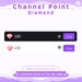 Diamond (pink) Channel Points for Twitch | Twitch Channel Point Icon ...