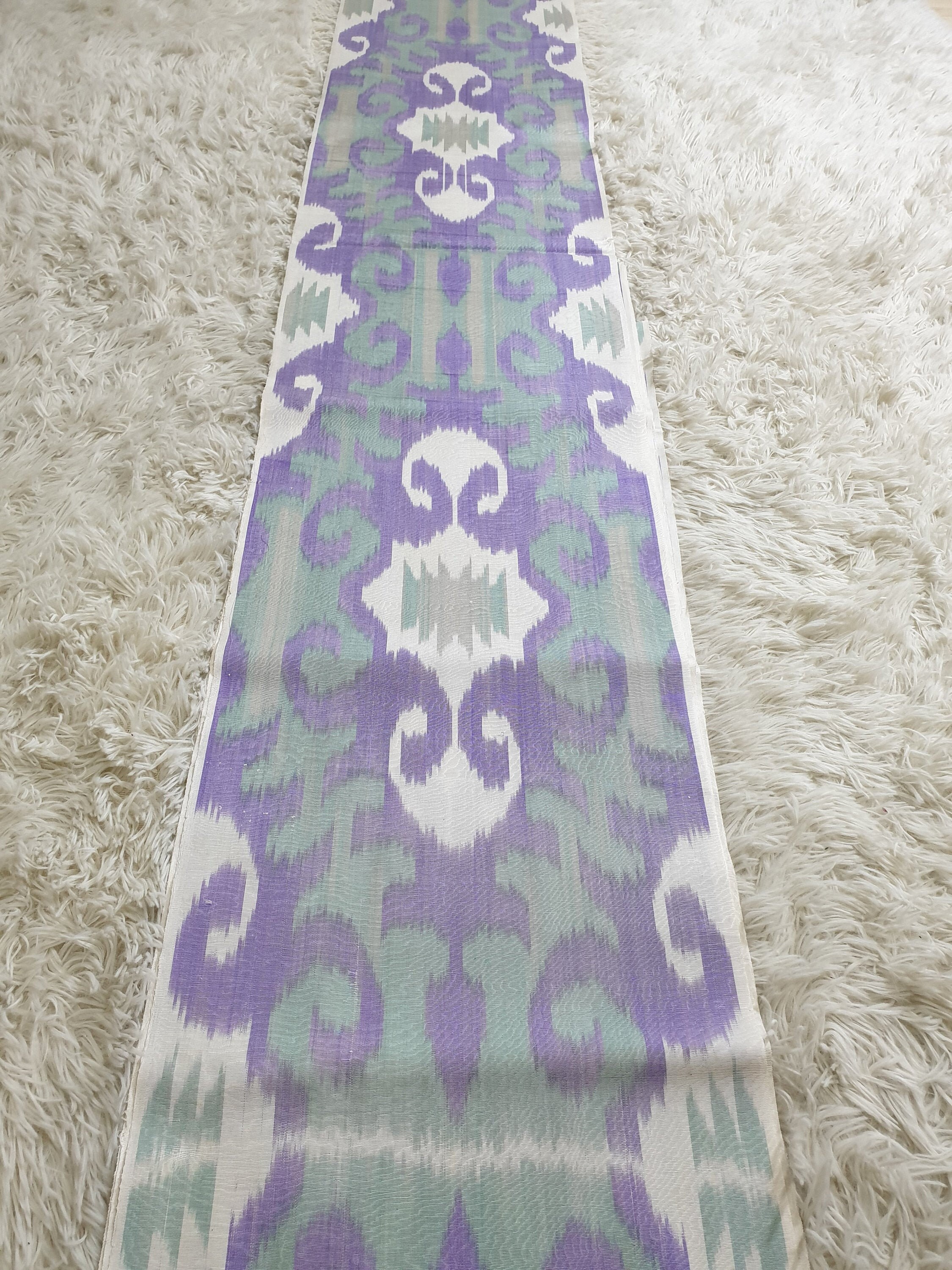 Silk Ikat Fabric, Ikat Fabric by the Yard, Ikat Upholstery Fabric,silk ...