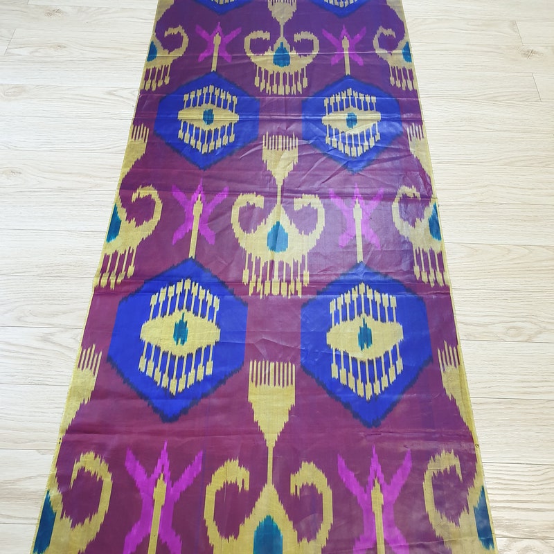 Uzbek Fabric - Etsy